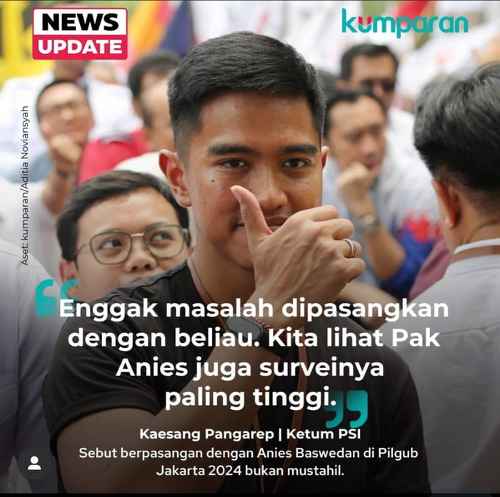 Pendukungnya plonga plongo beneran - 9GAG