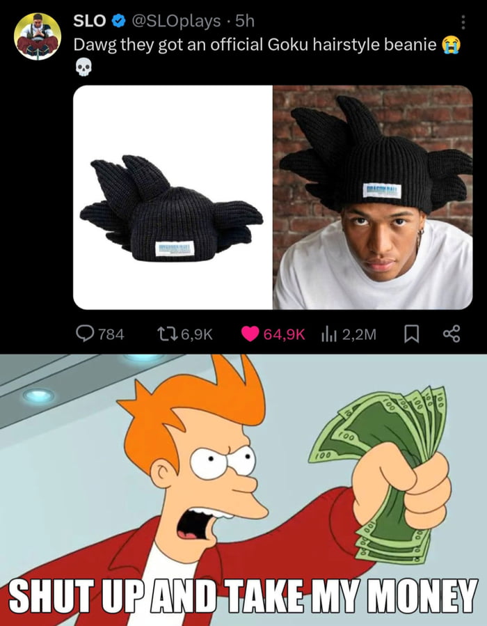 Where the super saiyan version? - 9GAG