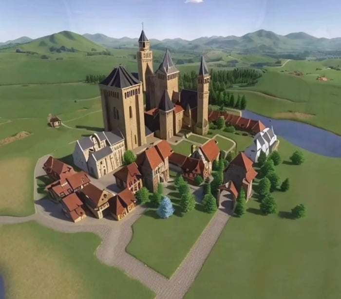 Loot at the cool kingdom that I've build. - 9GAG