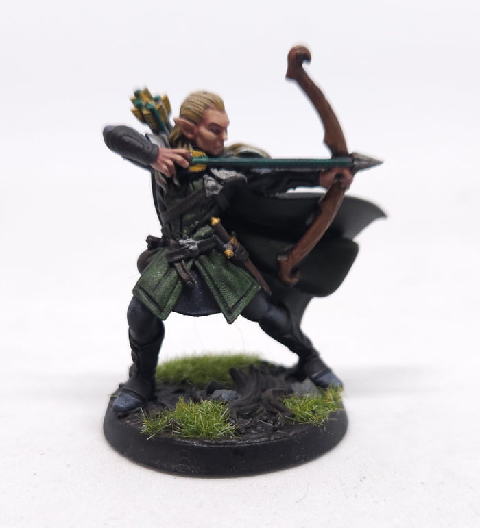 Legolas, printed and painted by me - 9GAG