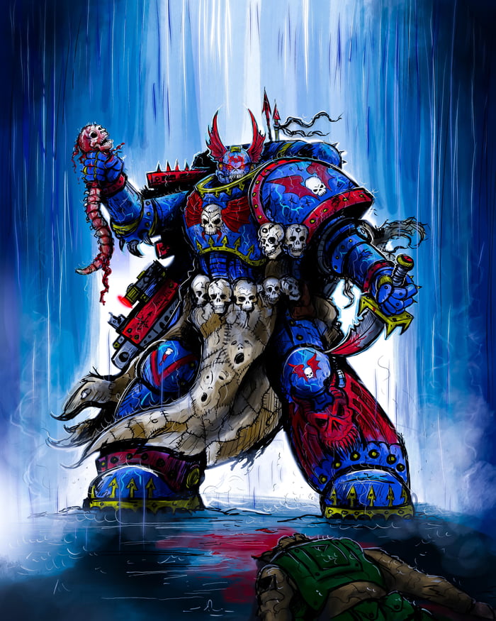 “Night Lord” art from the other night. Hope you enjoy and have a great ...