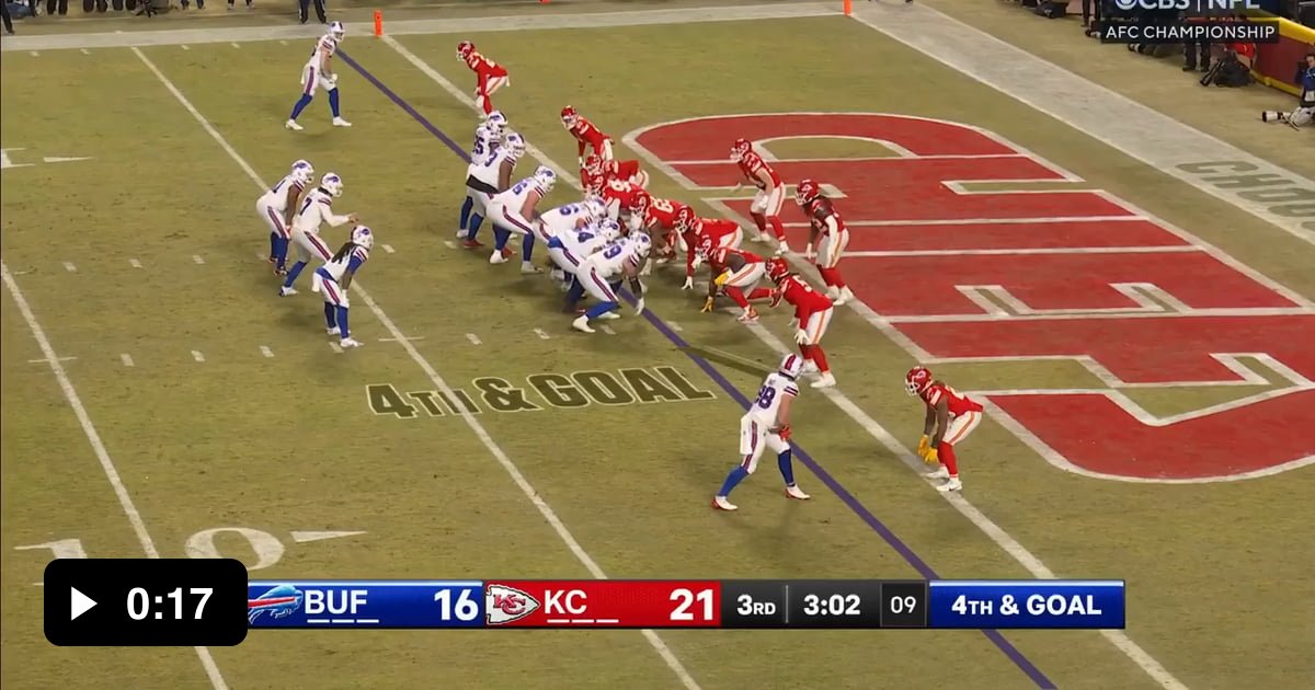 Josh Allen runs option on 4th & Goal, pitches to James Cook who makes ...