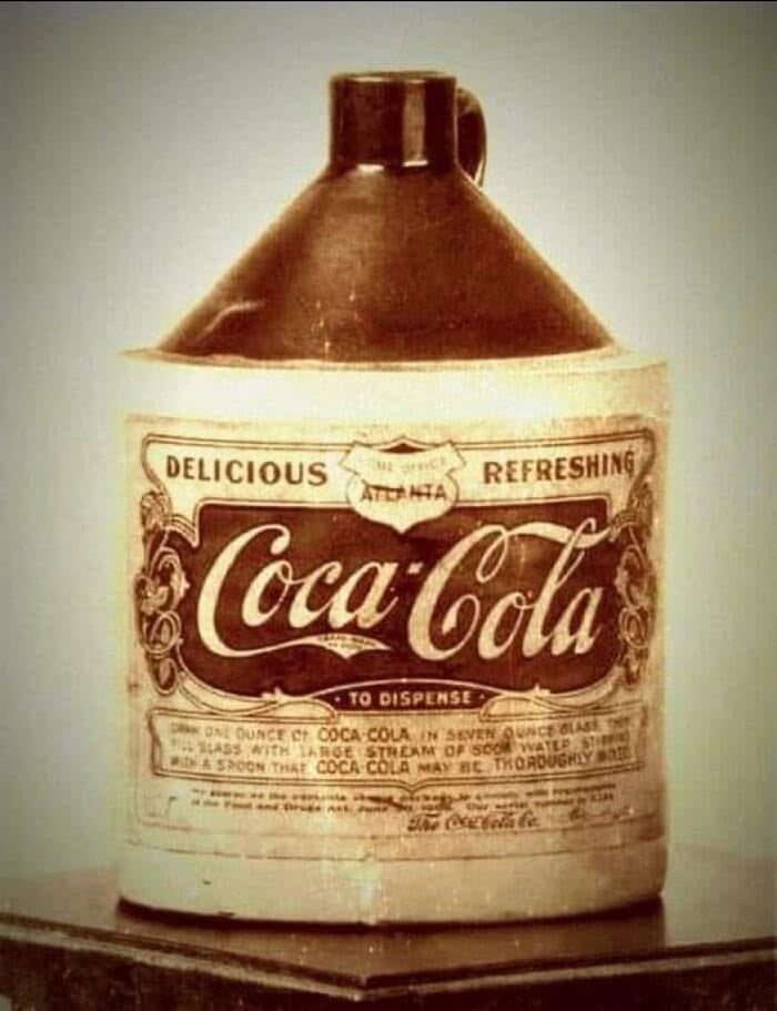 This is the first Coca-Cola bottle sold to the public, launched in 1894 ...
