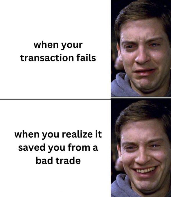 TX failed successfully. - 9GAG