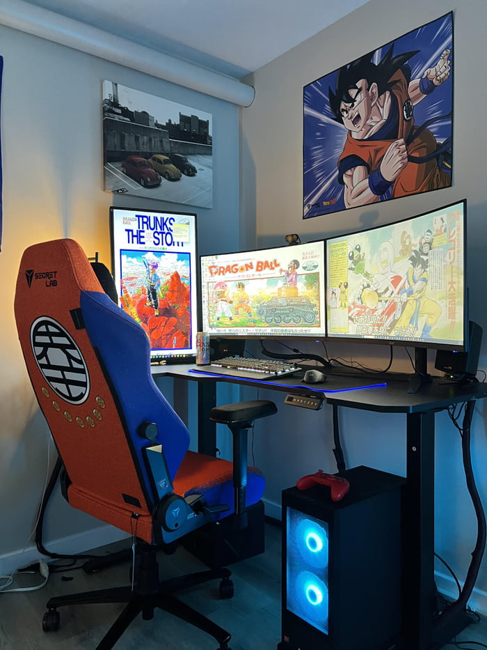 Went for Secretlab Goku chair, way worth it! - 9GAG