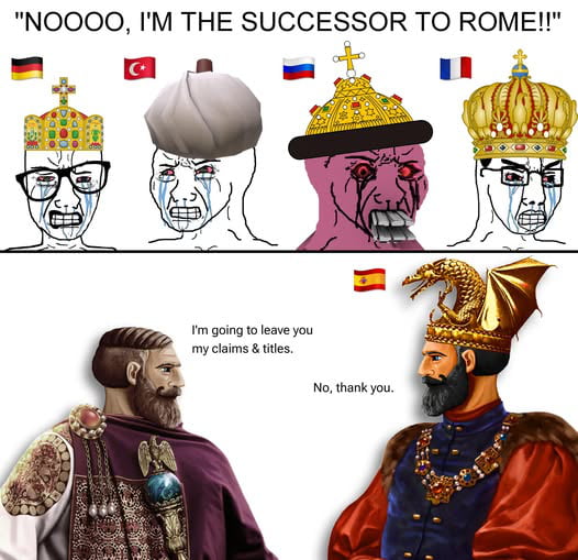 I keep adding memes about the Roman Empire until I get bored or die ...