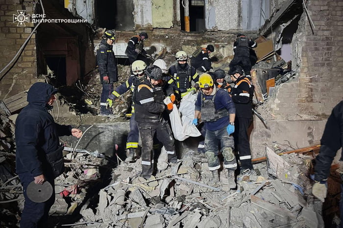 Kryvyi Rih. The bodies of 10-year-old Kyryl, 2-year-old Demid and 2 ...
