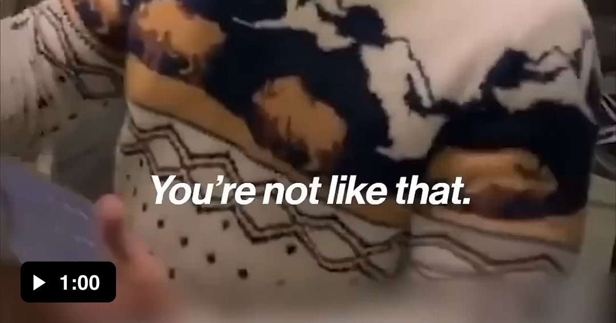 Props to the guy for keeping his composure... just be nice to people working in these jobs that ...