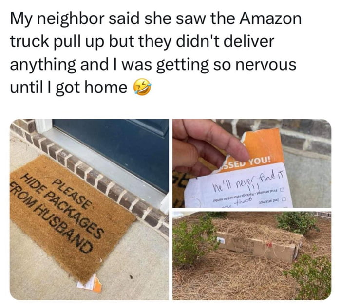 Where’s the package? - 9GAG