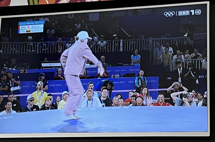 So breakdancing is a Olympic sport now. What a f**king joke France. - 9GAG
