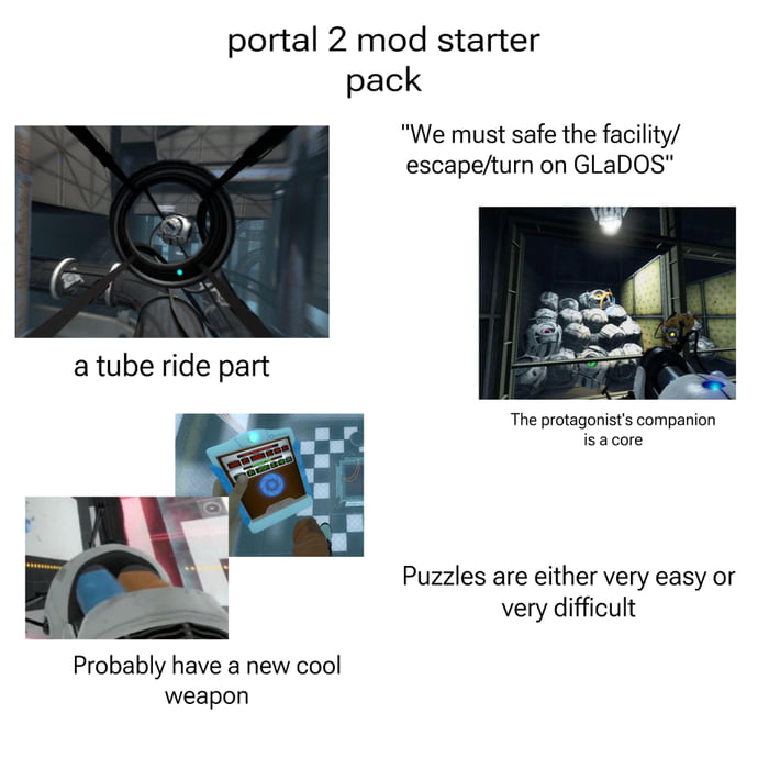 Portal 2 mod starter pack - 9GAG