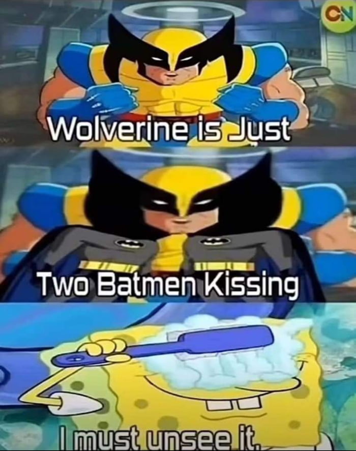 Wolverine face geh batman? - 9GAG