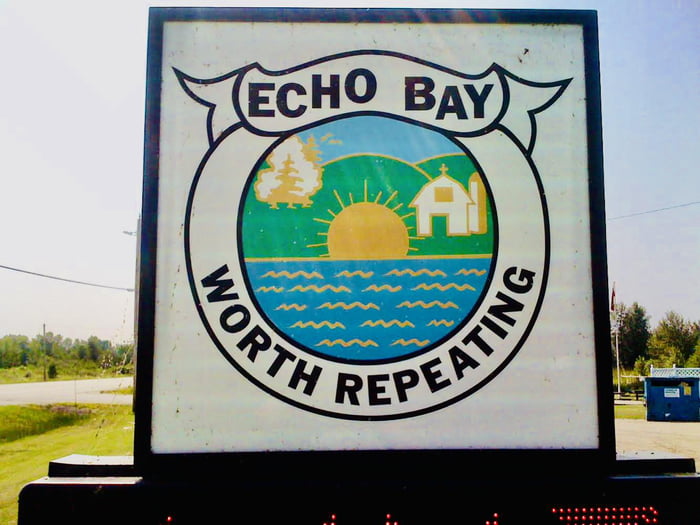 Echo Bay, where the Sun rises out of a lake… - 9GAG