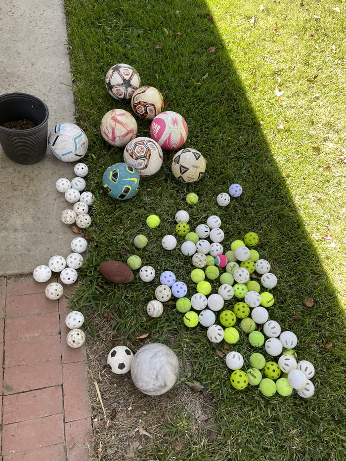 The number of balls that have come over the fence in a two-week stretch ...
