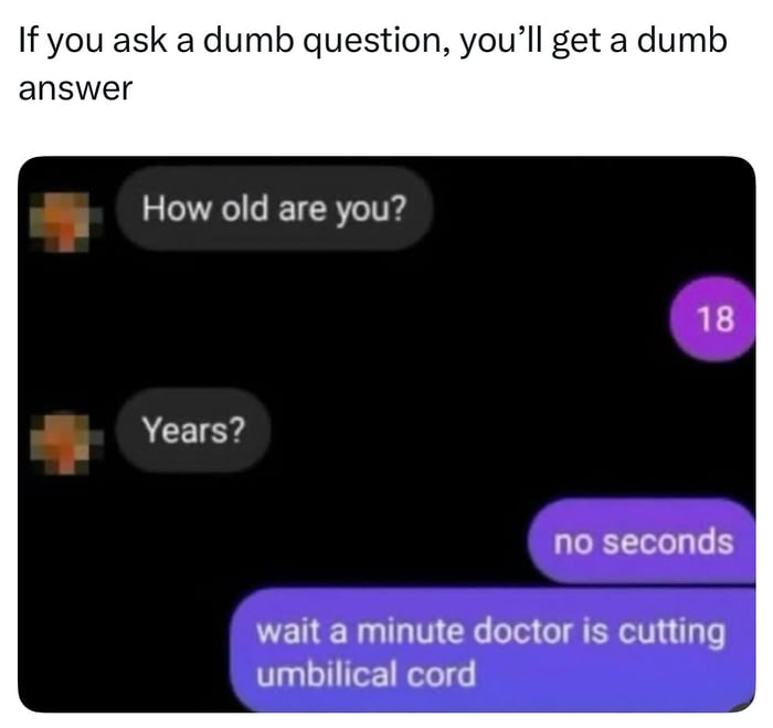 Counting seconds is more accurate anyway. - 9GAG