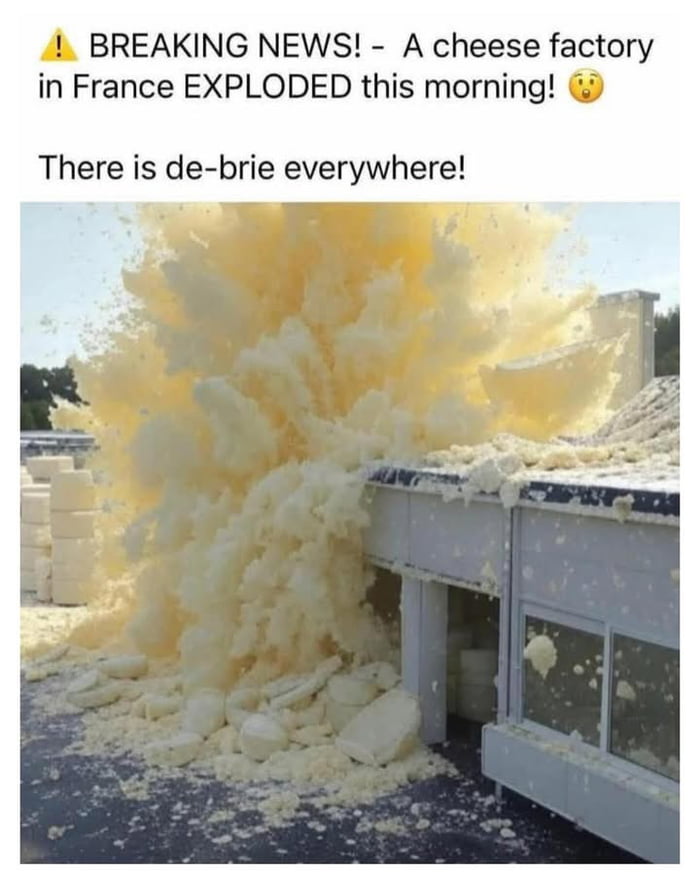 Looks like things got a little... cheesy. - 9GAG