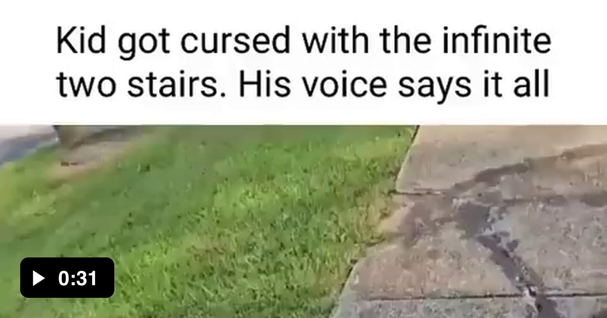 Infinite 2 stairs - 9GAG