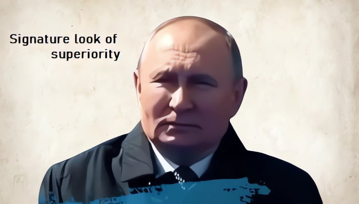 Signature look of superiority - 9GAG