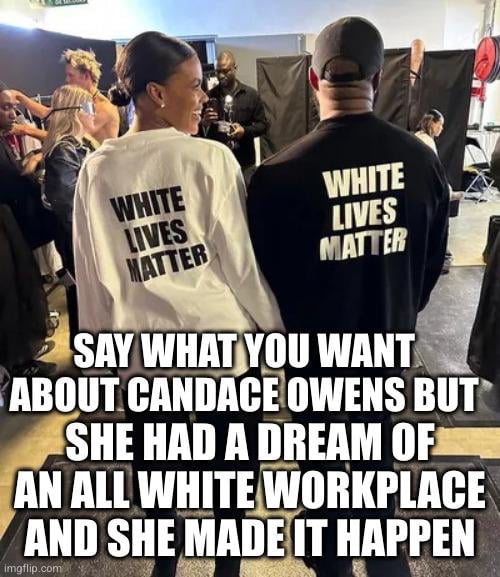 She reached for the brass ring and got told she wasn't even allowed in the building. That's ...