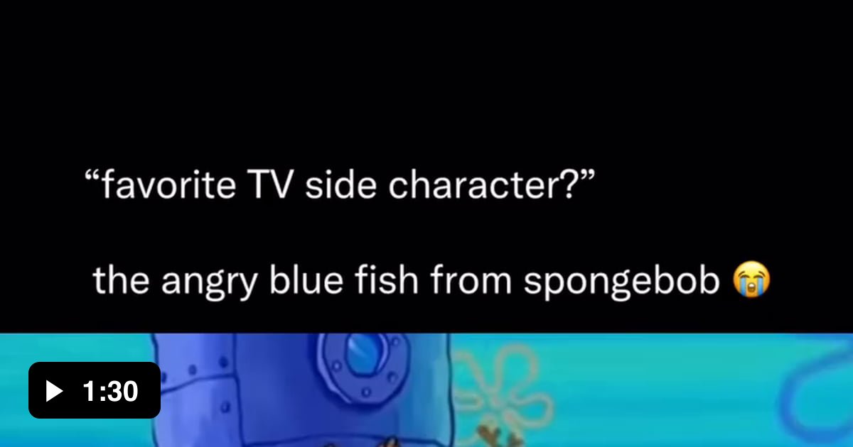 The angry blue fish deserves more screen time - 9GAG