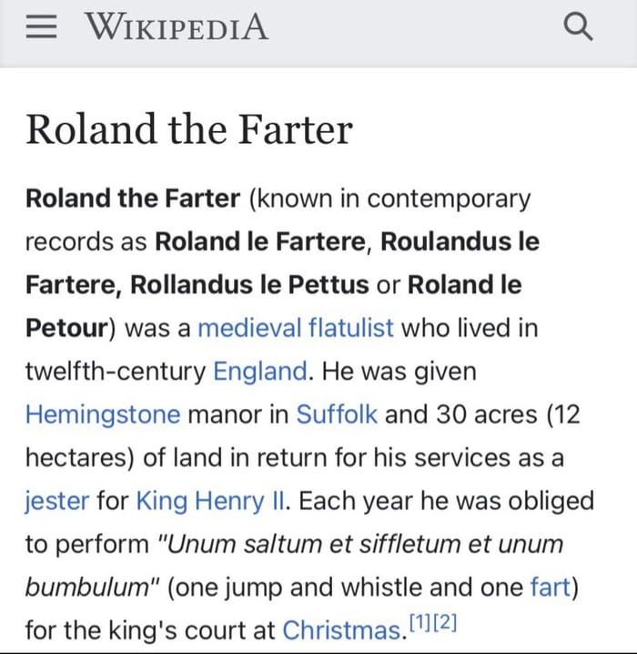Roland the Farter, a true professional. - 9GAG