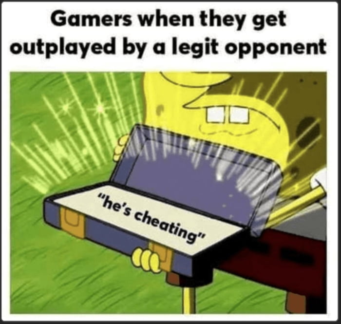 Imagine being a pro gamer who always wins in matches and then they call ...