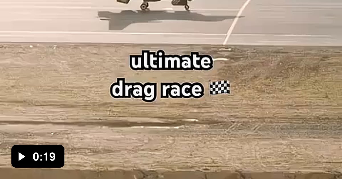 This is the ultimate drag race - 9GAG