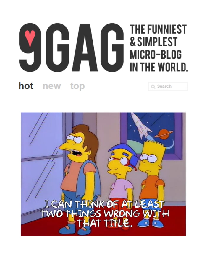 This title is fine - 9GAG