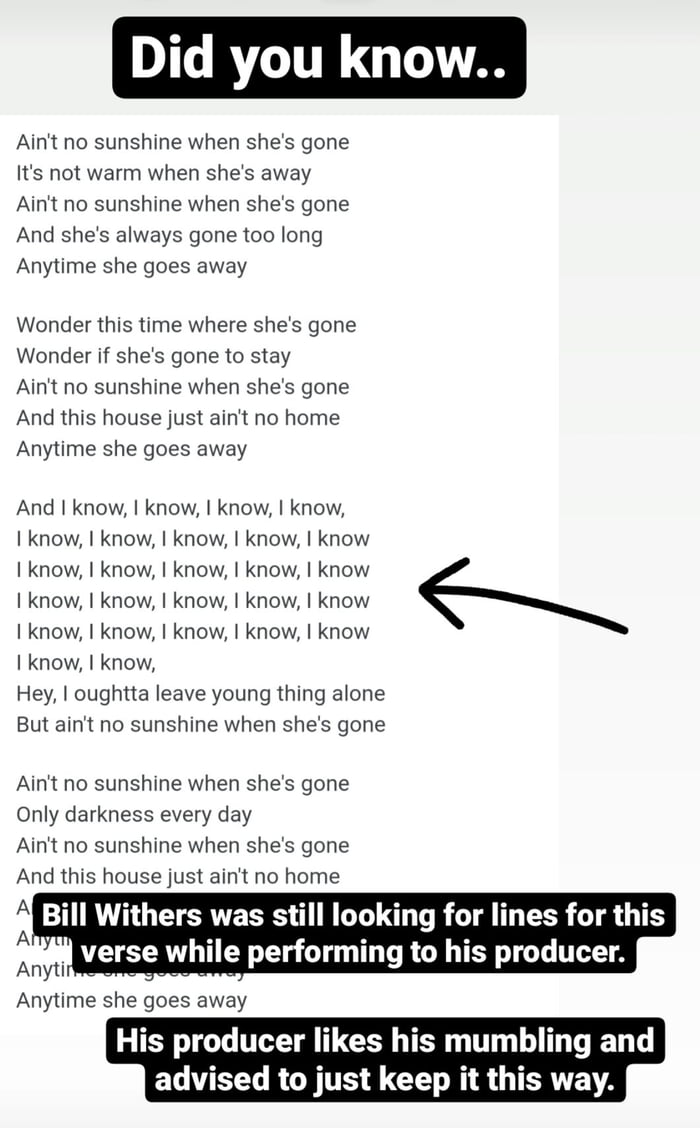 RIP - Bill Withers (1938-2020) - 9GAG