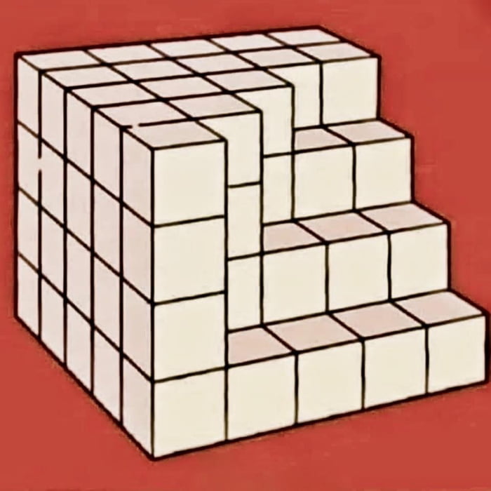 How many pieces are missing to complete the cube/dice? - 9GAG
