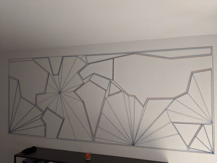 Tried some string art. - 9GAG