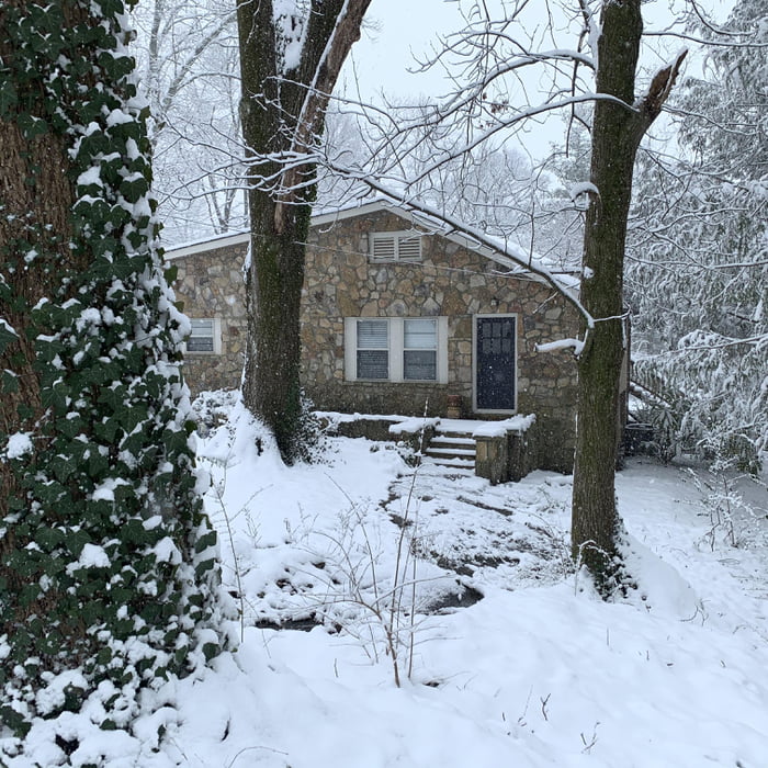 Snowy Day On Signal Mountain TN 9GAG