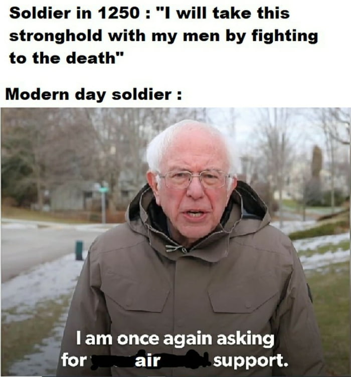 Chad medieval motherf**ker vs virgin modern day soldier - 9GAG