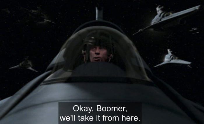Original Ok Boomer (battlestar galactica) - 9GAG