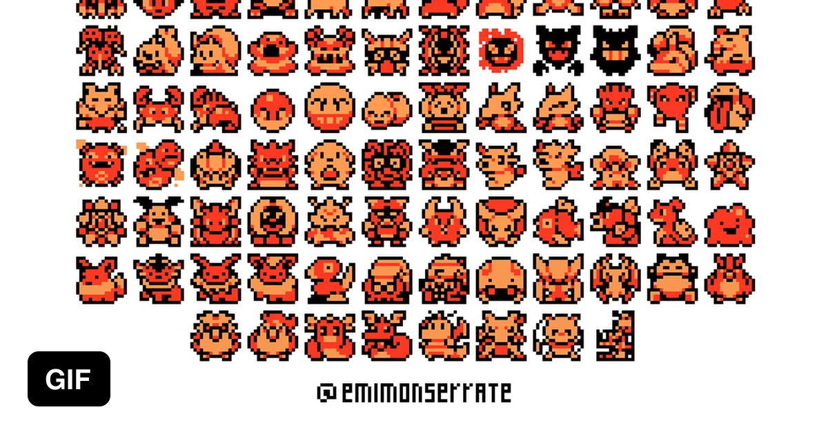 The Original 152 Generation 1 Pokemon - 9GAG