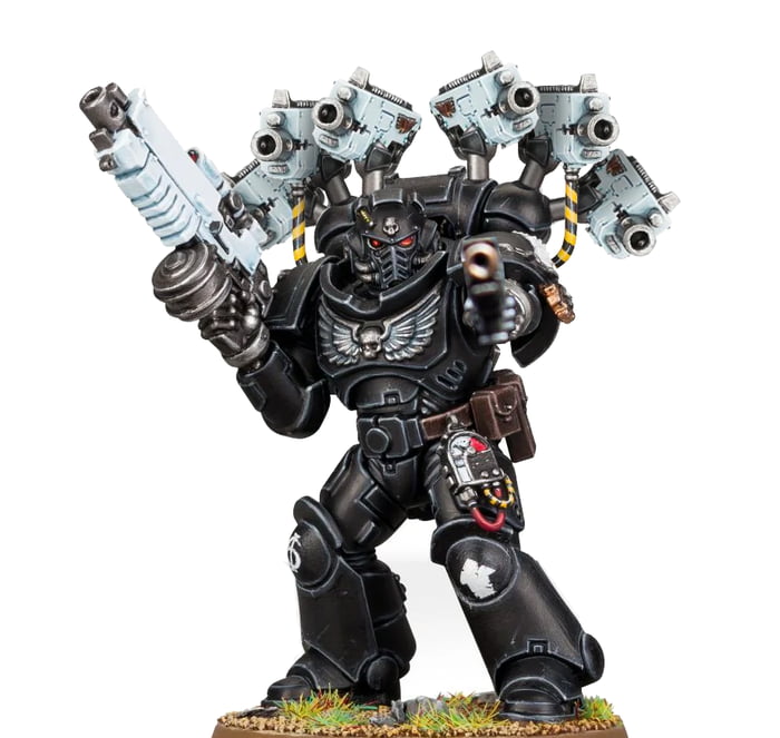 Necron Hexmark Destroyer? The Iron Hands can help with that! - 9GAG