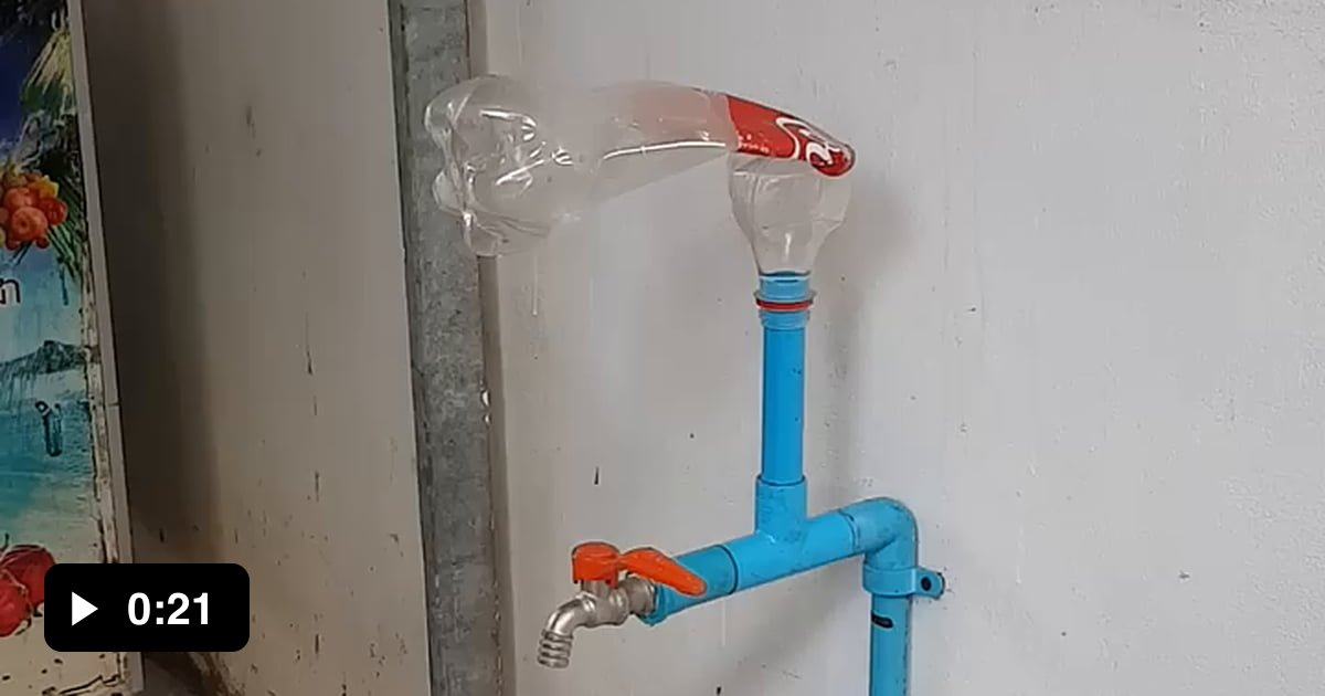 How to create high pressure in your water tap - 9GAG
