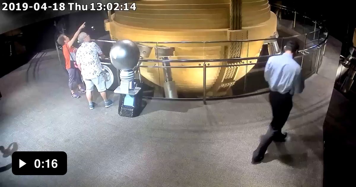 660-ton stabilizing ball shakes in 508-meter skyscraper during powerful ...