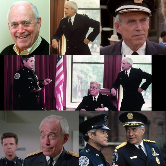 RIP George R. Robertson - Police Academy's Chief Hurst died at age 89 ...