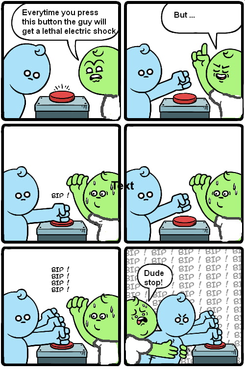 Milgram-ish experiment - 9GAG