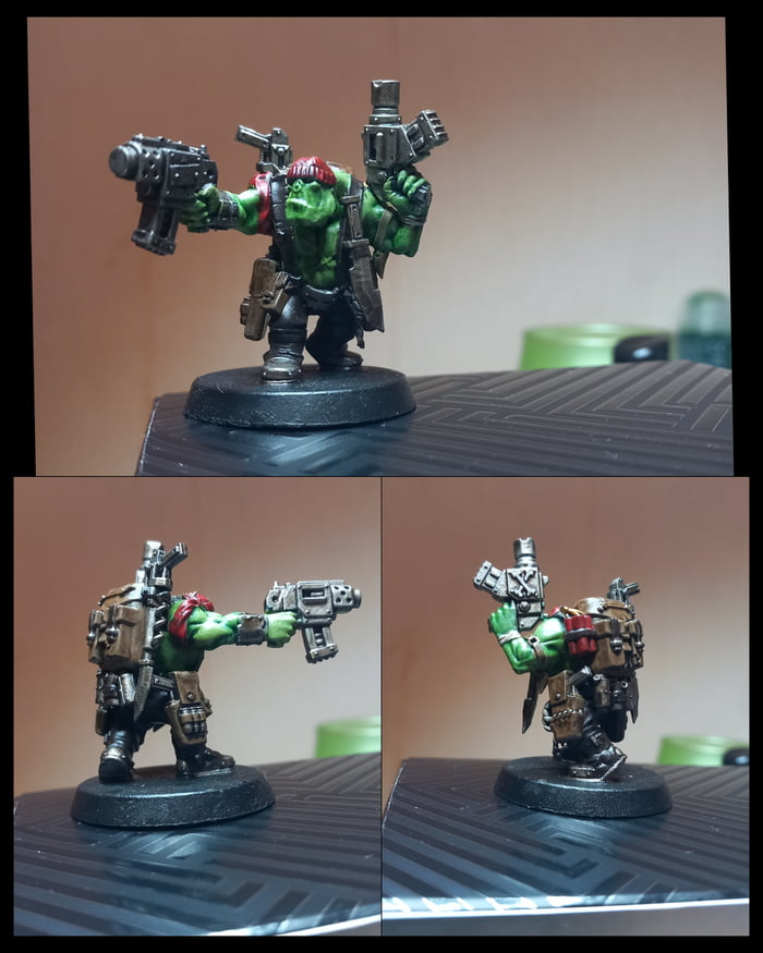 My first Ork (Finished) - 9GAG