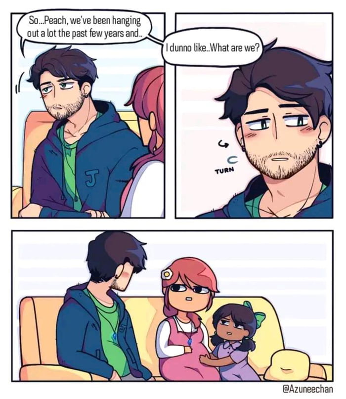 He might be oblivious to the fact, but still, hats off to him for going full commitment lmfao - 9GAG