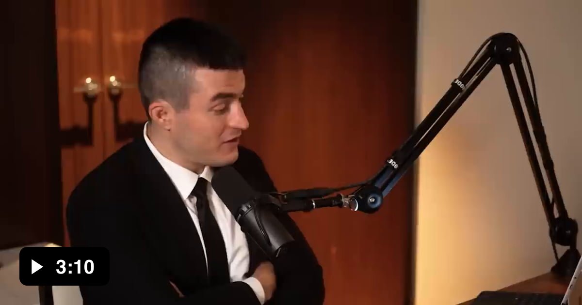 Lex Friedman asks for help from Jordan Peterson... - 9GAG