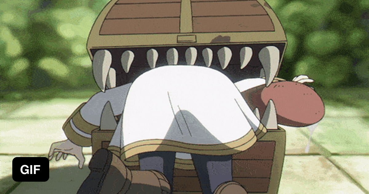 Frieren In A Mimic Chest 9gag