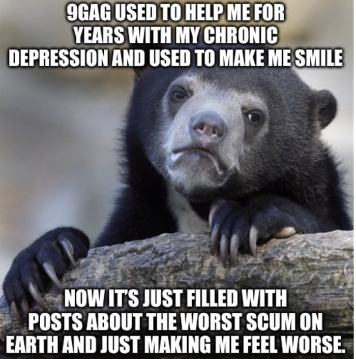 Repost this one cause I can relate. 10 years of 9gag. Sad. - 9GAG