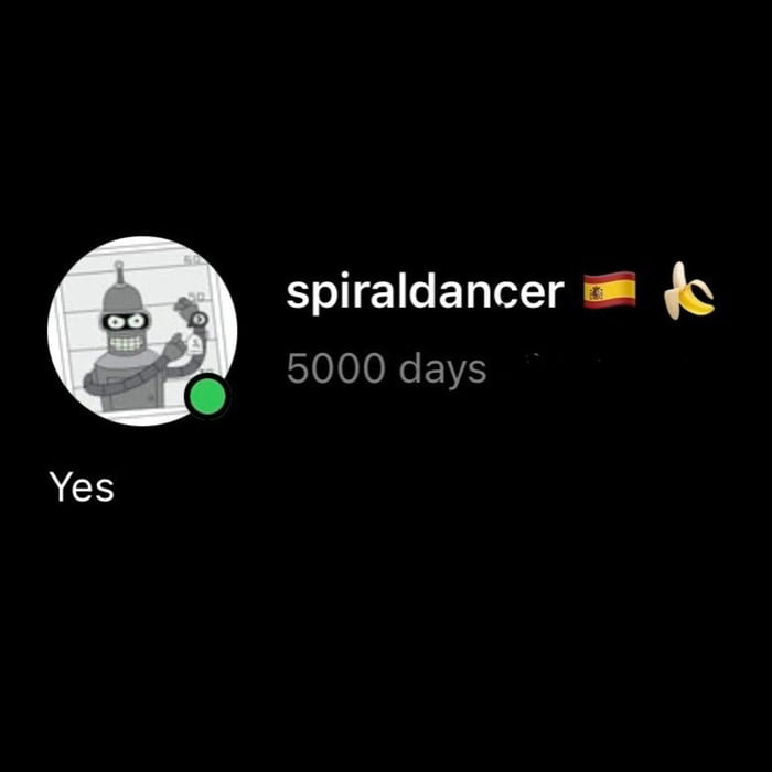 5000 days... in this time I got married, had two children, got divorced ...