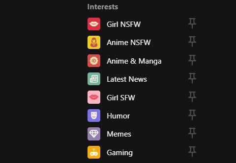 Top categories on 9gag. This is an indication of what this place has ...