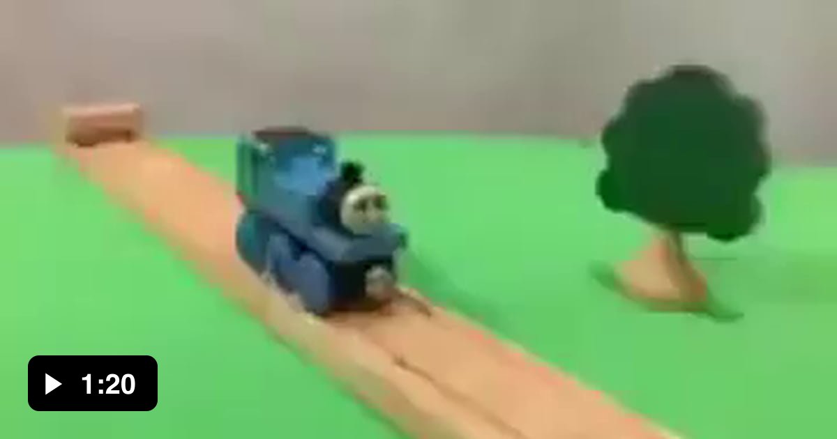 Biggie Smalls Sync’ed Thomas The Train Stunts - 9GAG