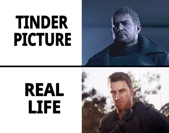 If Chris Redfield had Tinder... - 9GAG