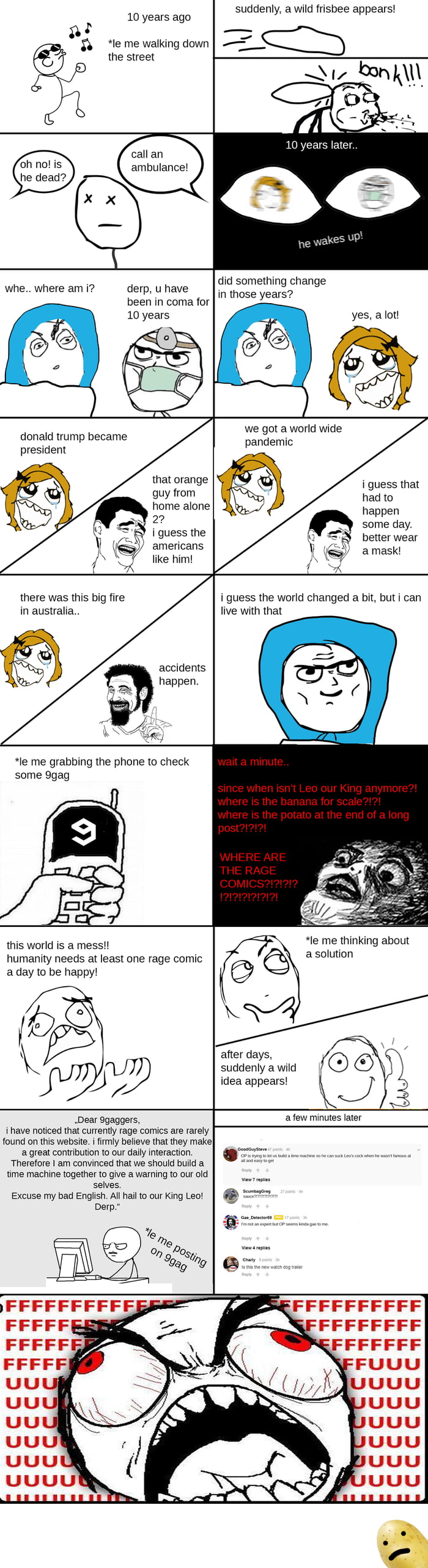 Rage comics are back? Hell yeah, call me in - 9GAG